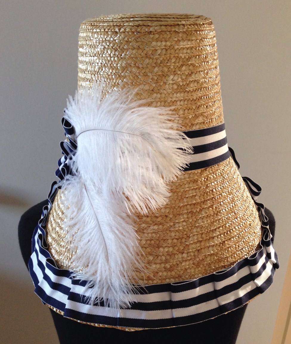 Navy Regency Bonnet | Fresh Frippery