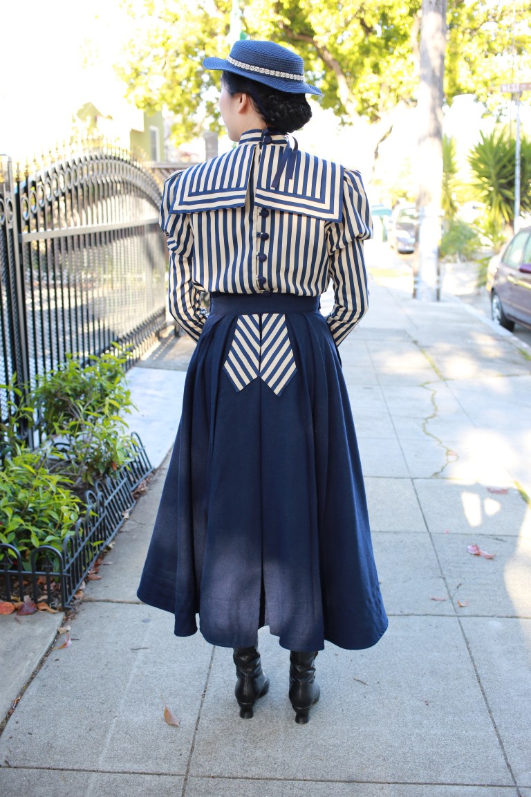 Victorian Bicycling Outfit at Roaring Camp Railroads | Fresh Frippery