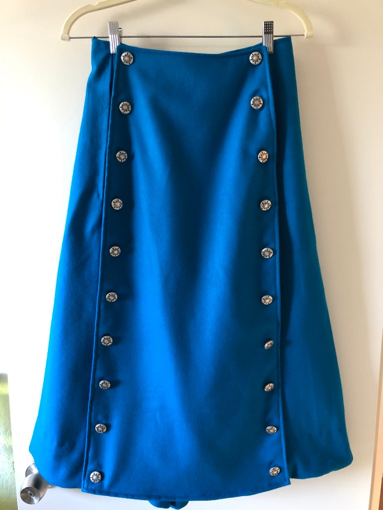 Vintage-Style Cowgirl Split Riding Pants / Skirt for a Western Train ...