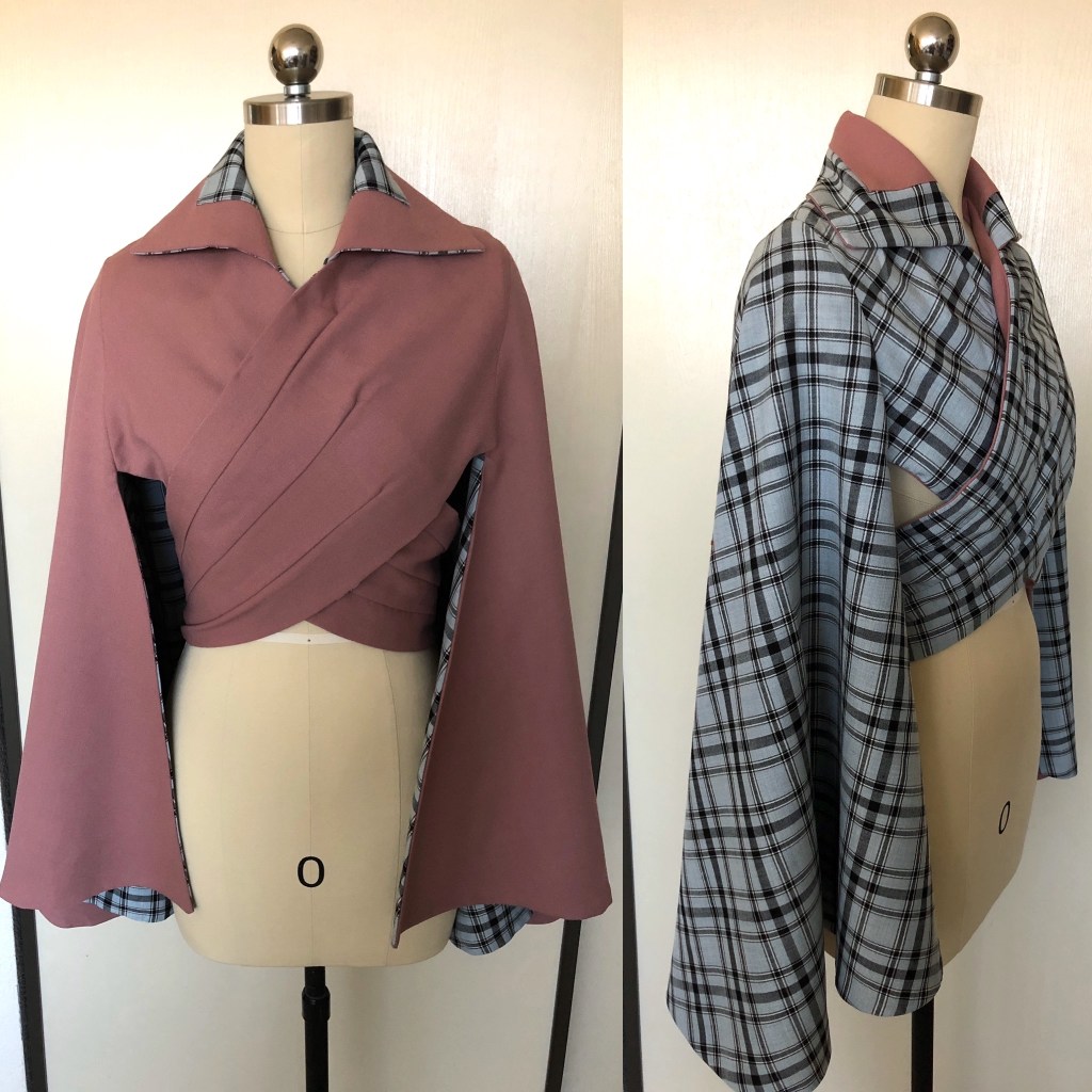 Plaid Galore (Using American Duchess Cape and Wearing History Blouse ...