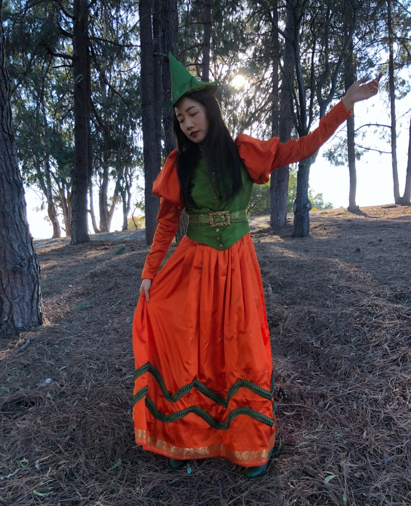 Victorian/Edwardian Pumpkin Witch Costume | Fresh Frippery