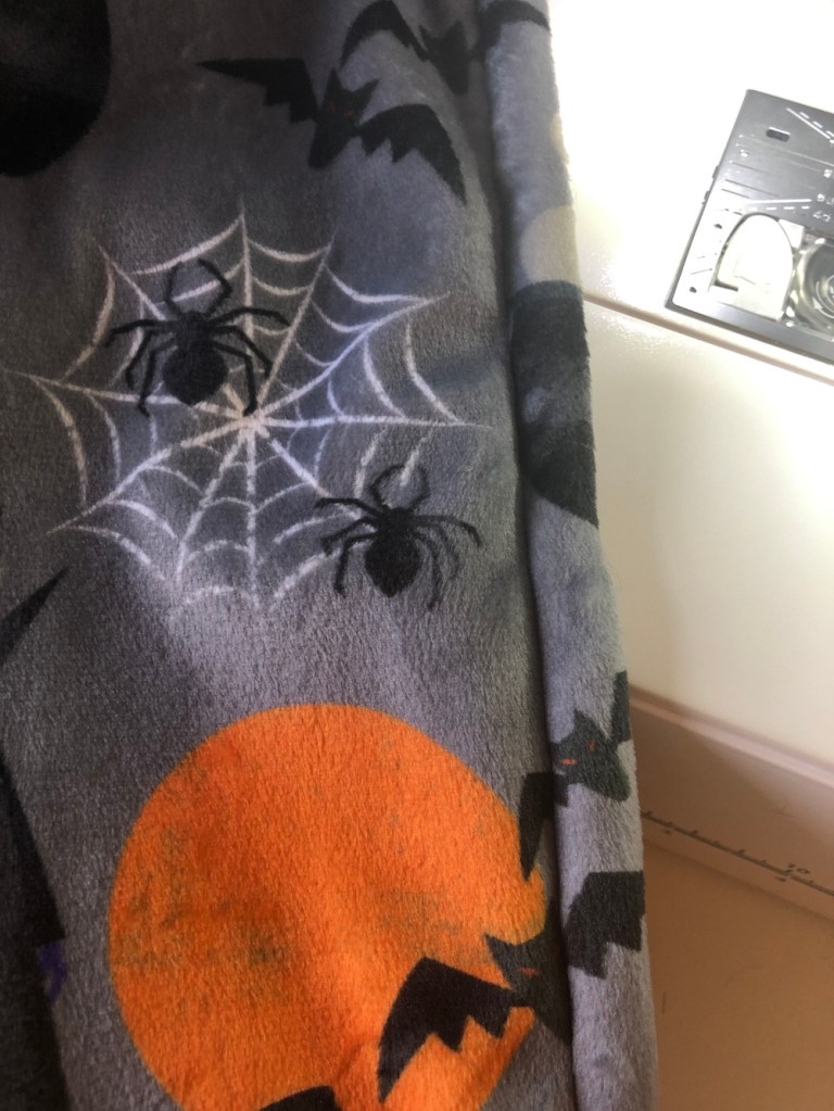 Tutorial for Cozy Halloween Robe Made with Cuddle Minky Fabric | Fresh ...